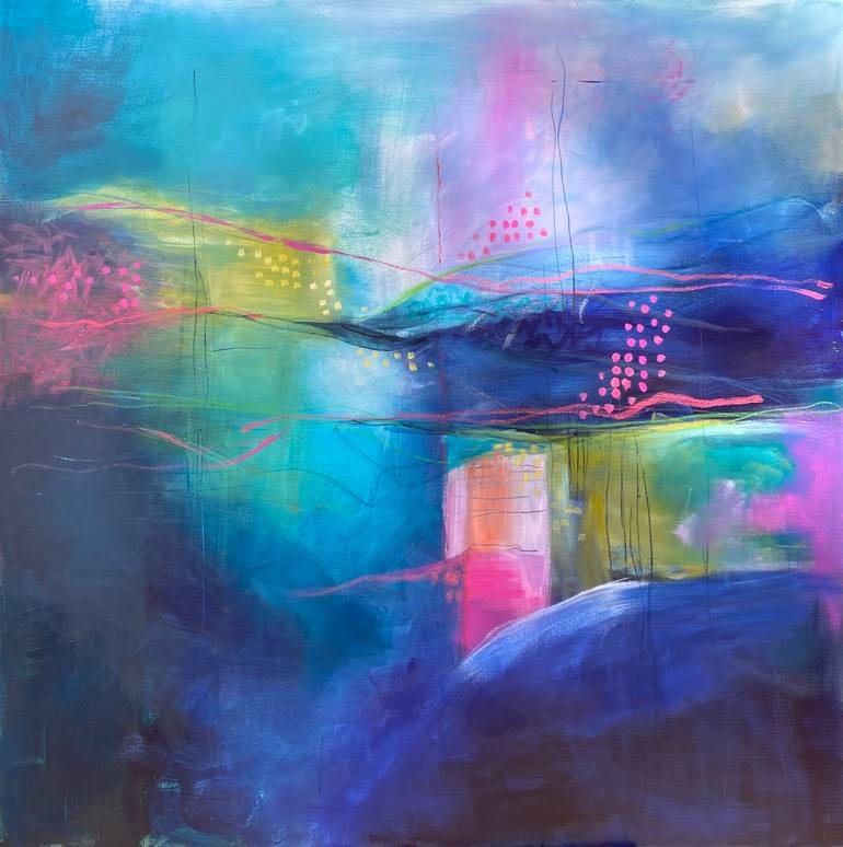 Rising Painting by Narelle Callen | Saatchi Art