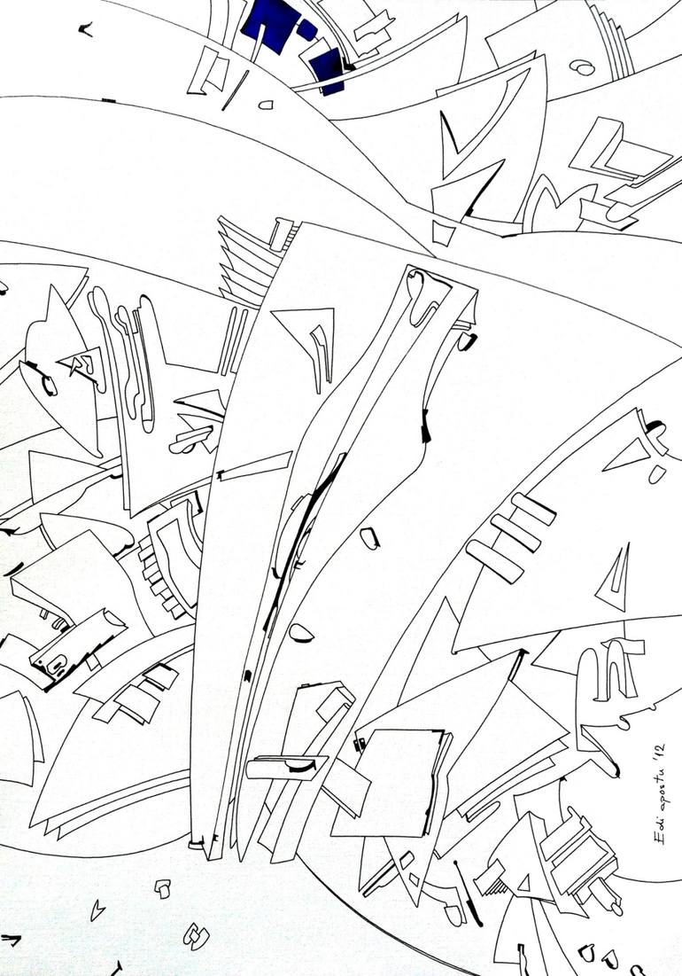 Le secret que j'aime Drawing by Edi Apostu | Saatchi Art