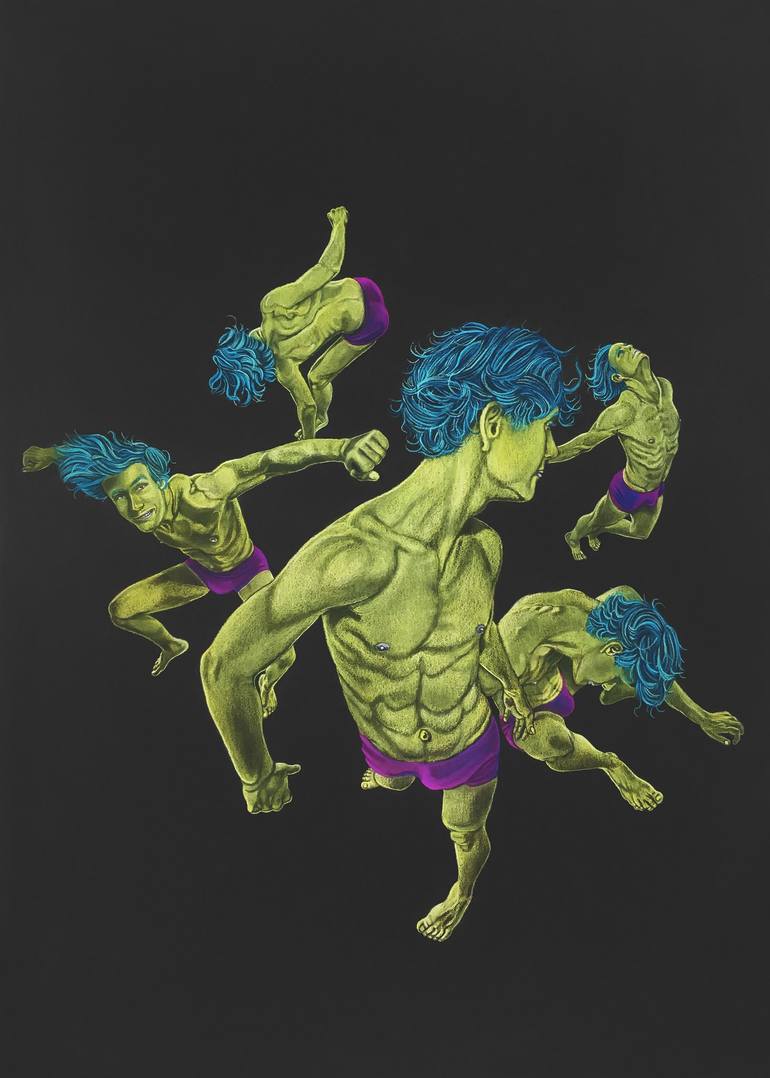 Maelstrom Drawing by Robo Nyman | Saatchi Art