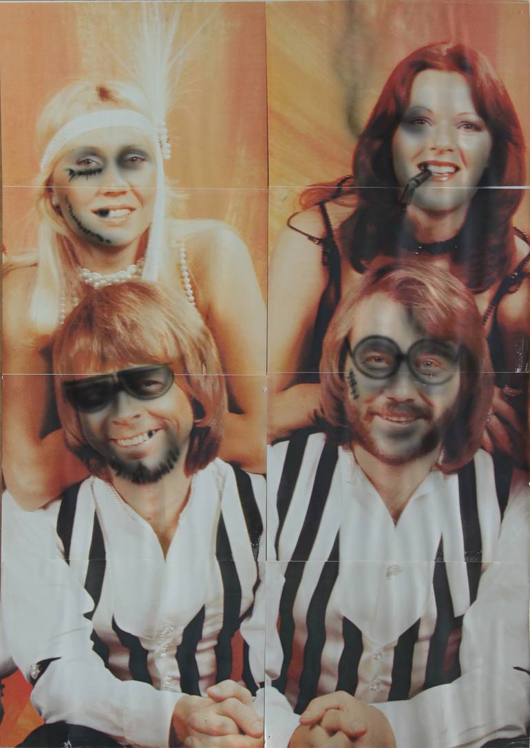 Aber das ist doch Abba (1) Collage by Helge Steinmann Bomber | Saatchi ...