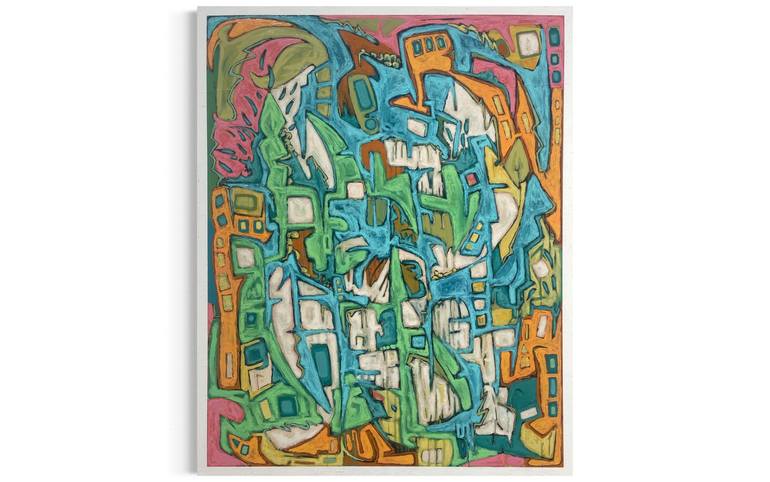 The Great Crumble Painting by Jacob Bartanus | Saatchi Art