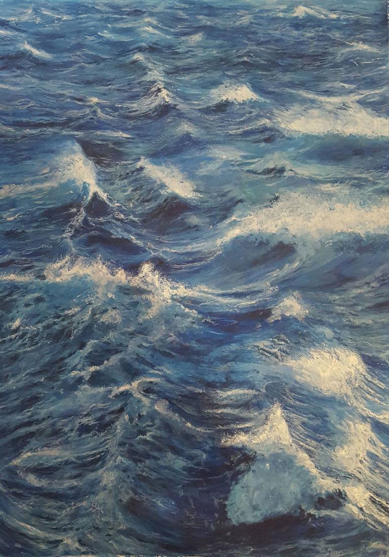 Blue Note Painting by Binna Kim | Saatchi Art