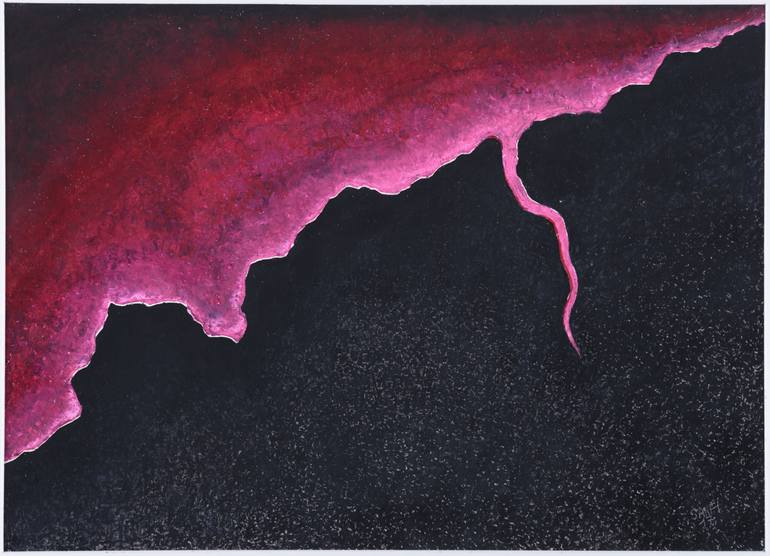 BLACK FORCE AND COLOR POWER Painting by Luigi Sanfilippo | Saatchi Art