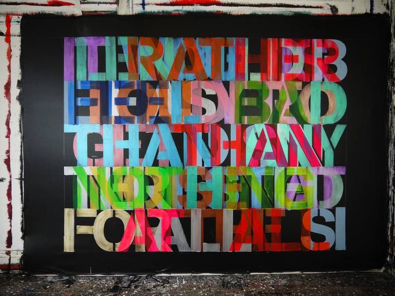 It would be easy to get disinterested Painting by Niki Hare | Saatchi Art