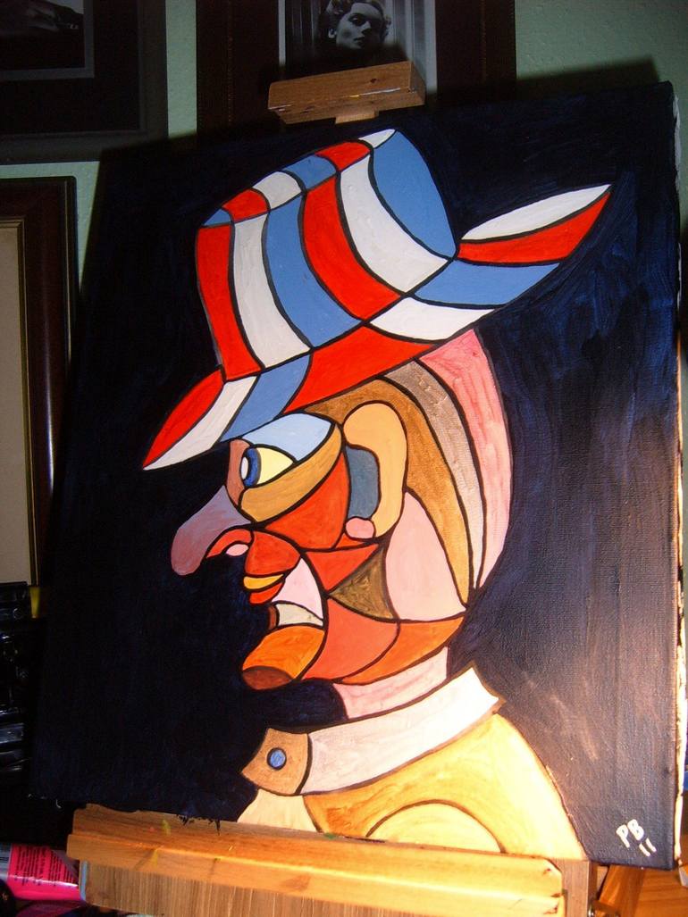 Patriotism Painting by Peter Saville-Bradshaw | Saatchi Art