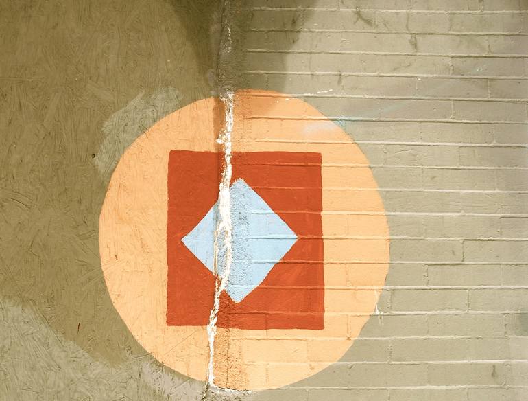 Deco Bulls Eye Painting by GOD PAINTER | Saatchi Art