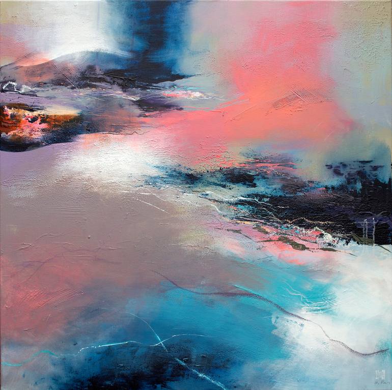 Blue Yonder Painting by Paul Hillary | Saatchi Art