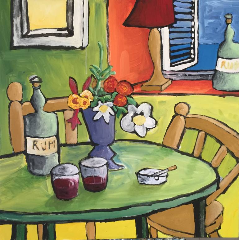 Rhum Rhum Painting by Daryl Kelly | Saatchi Art