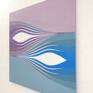 The Fusion - shapes with spline curvs Painting by Krisztina Dozsa ...