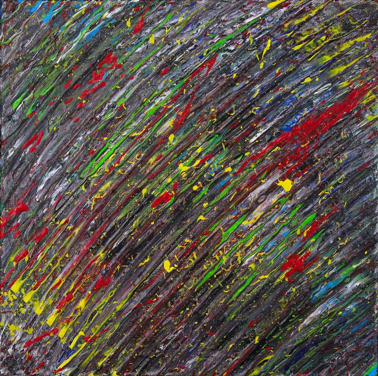 In The Groove Painting by Chuck Taylor | Saatchi Art