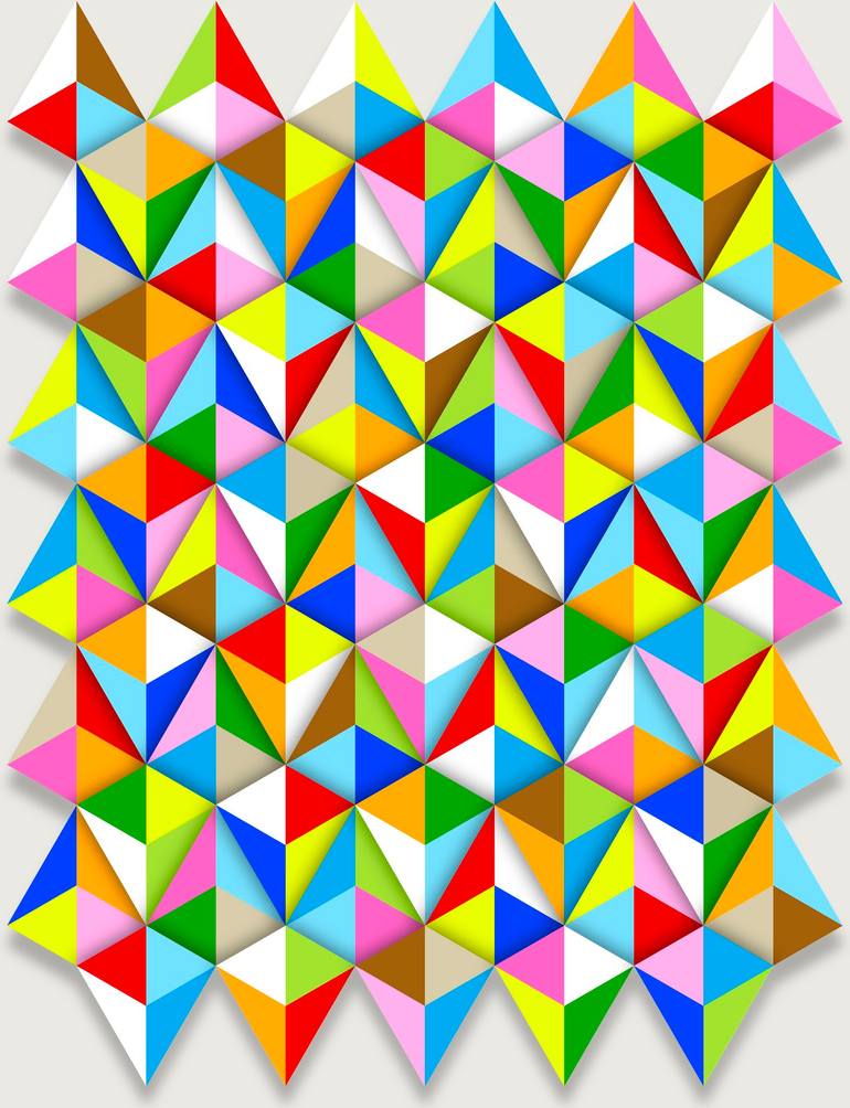 SIXTY SIX KITES Digital by Andrew Reach | Saatchi Art