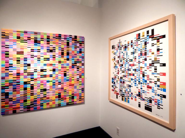 BITS GLITCH 1 Printmaking by Andrew Reach | Saatchi Art