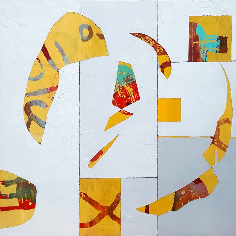 Taking a line for a walk Painting by Dave Nelson | Saatchi Art