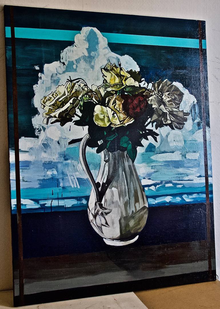 FLEURS 2 Painting by Patrick Delaunay | Saatchi Art