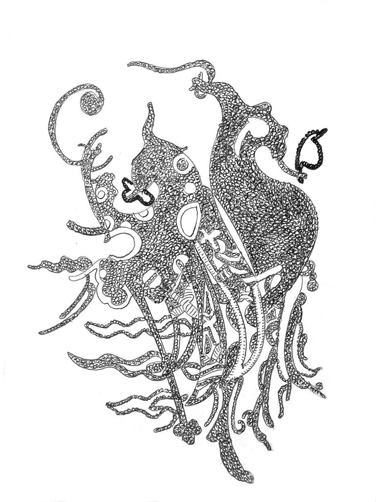 Seljuk Series Drawing by Alpaslan Ucar | Saatchi Art