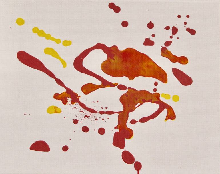 I Had a Hot Dog Accident Painting by Clark Furlong | Saatchi Art