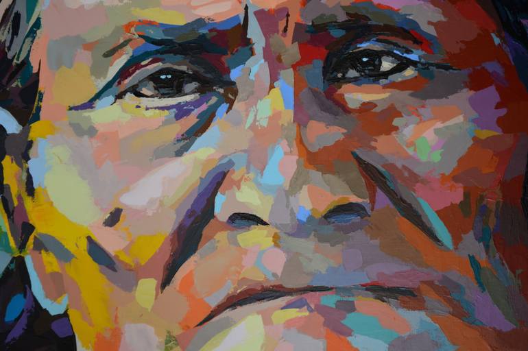 Geronimo Painting by Rudolf Rox | Saatchi Art