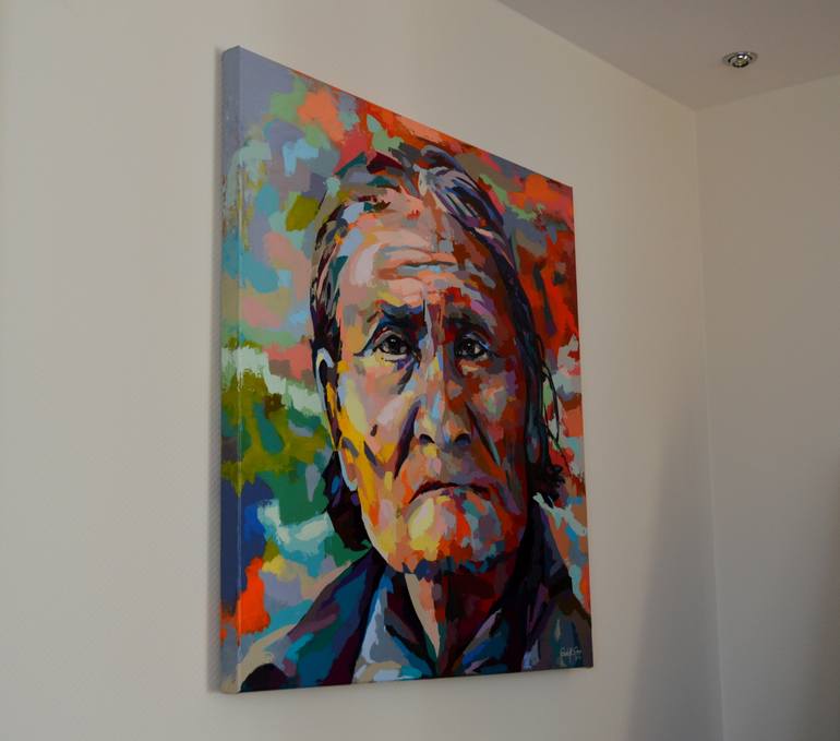 Geronimo Painting by Rudolf Rox | Saatchi Art