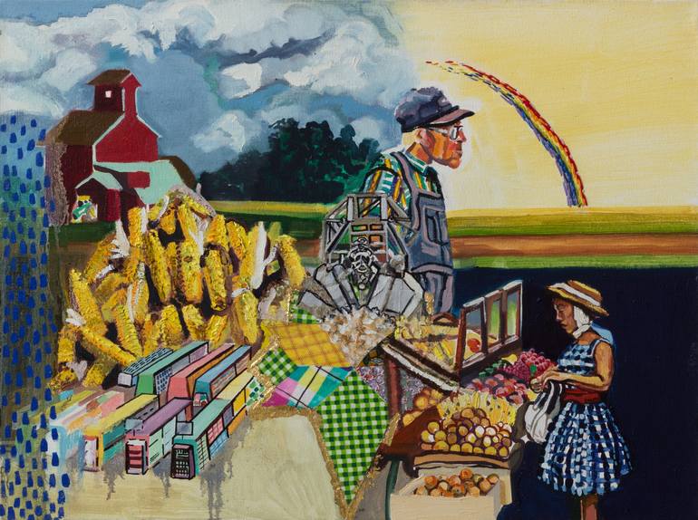 Grandfather's Cornucopia Painting by Sarah Paulsen | Saatchi Art