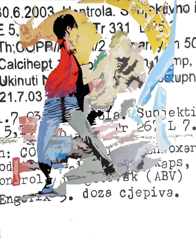 MORBUS HODGKIN Painting by Rene Bachrach Kristofic | Saatchi Art