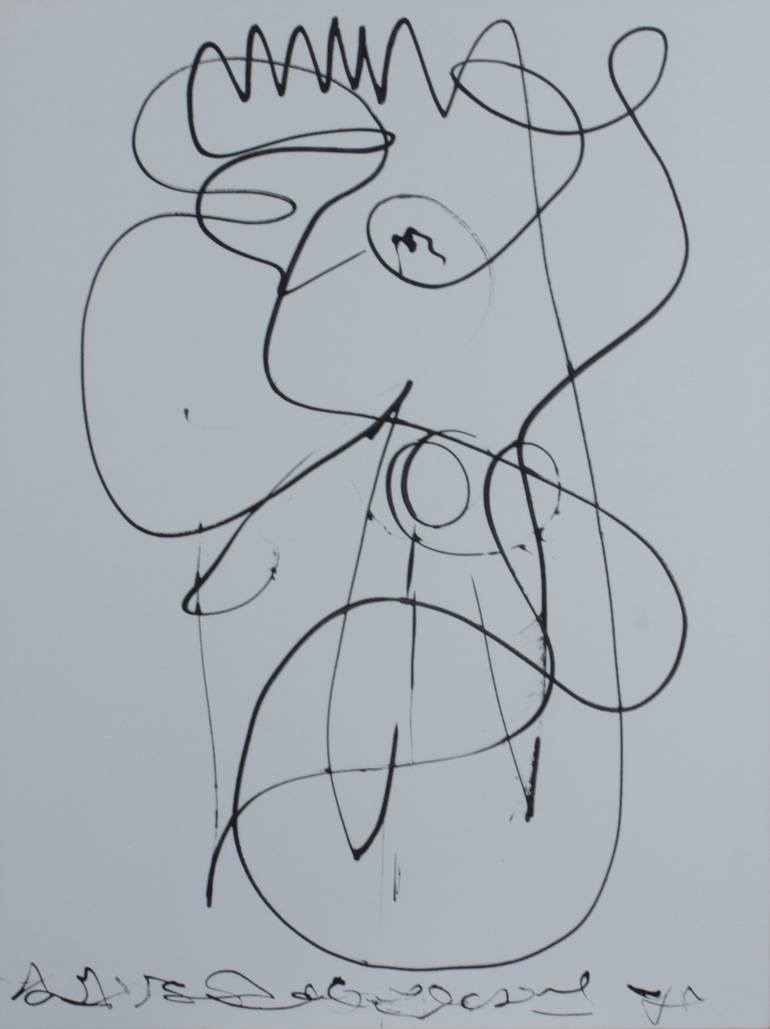 jimmy earl Drawing by david sutton | Saatchi Art