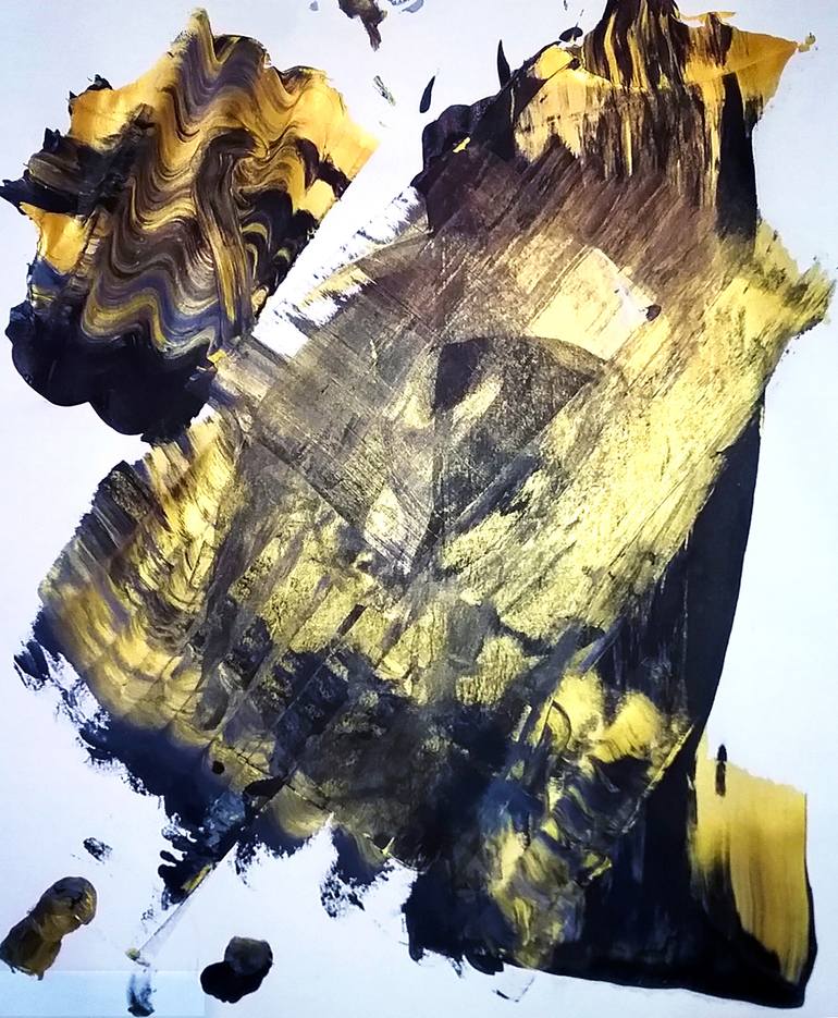 Gold Reign 3 Painting by David Glockner | Saatchi Art