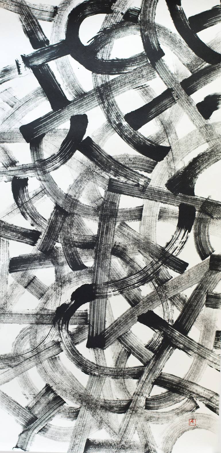 Hidden letters # 4 Drawing by Maomeii Be | Saatchi Art