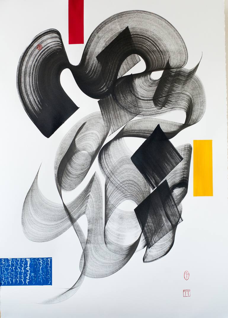 Keeping together is progress Drawing by Maomeii Be | Saatchi Art