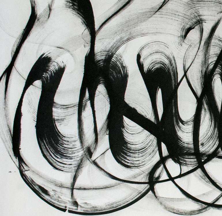 the gentle flurry of leaves spinning in the wind Drawing by Maomeii Be ...