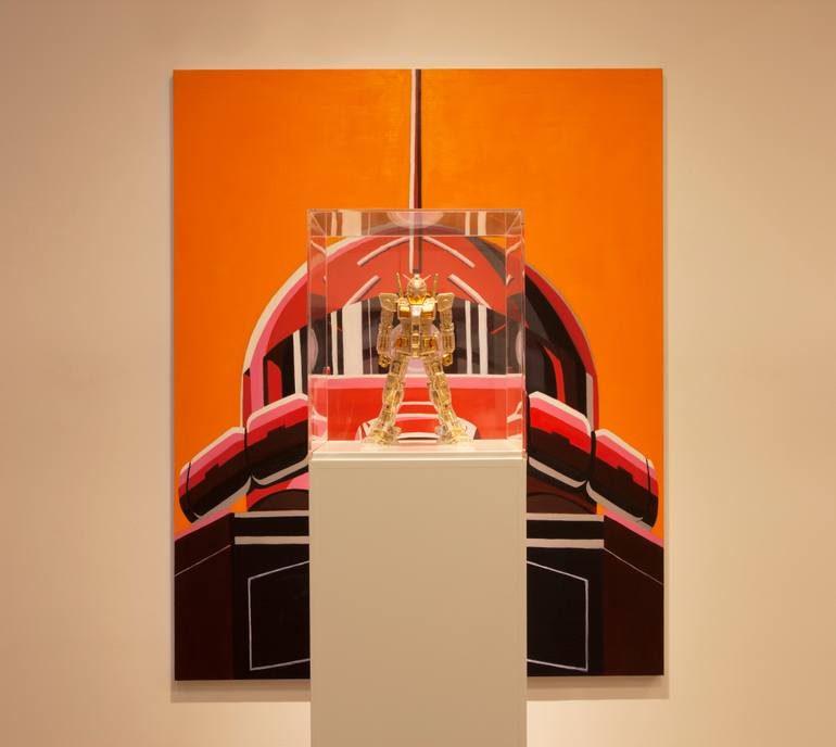 Hybrid Zaku II Painting by Kim Sori | Saatchi Art