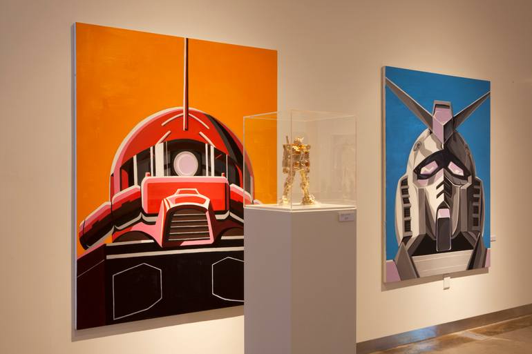 Hybrid Zaku II Painting by Kim Sori | Saatchi Art