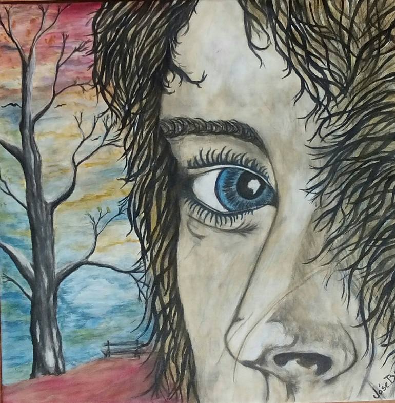 Living Like One Painting by Jose Blanco | Saatchi Art