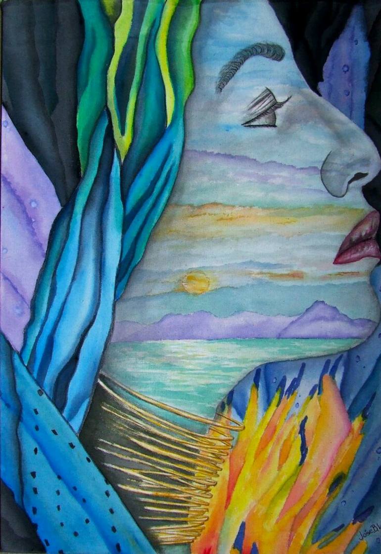 Inner world Painting by Jose Blanco | Saatchi Art