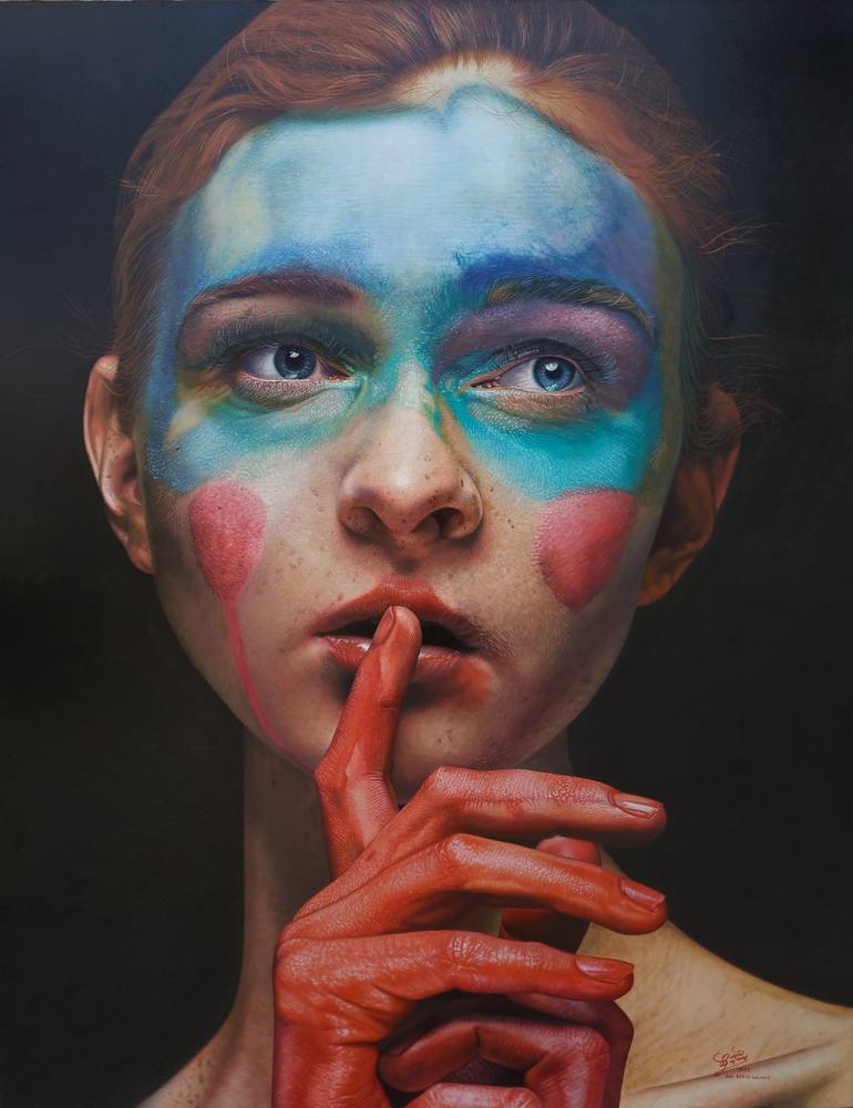 anonim Painting by Ari Galung | Saatchi Art