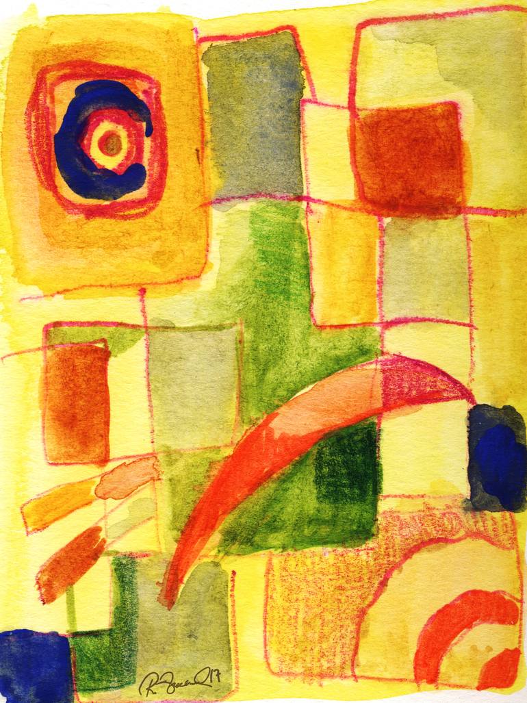 Lives Here Painting by Rose Freeland | Saatchi Art