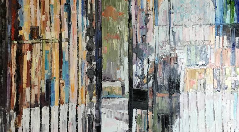 The Gap Between Two Minds Painting by Debra Schaumberg | Saatchi Art