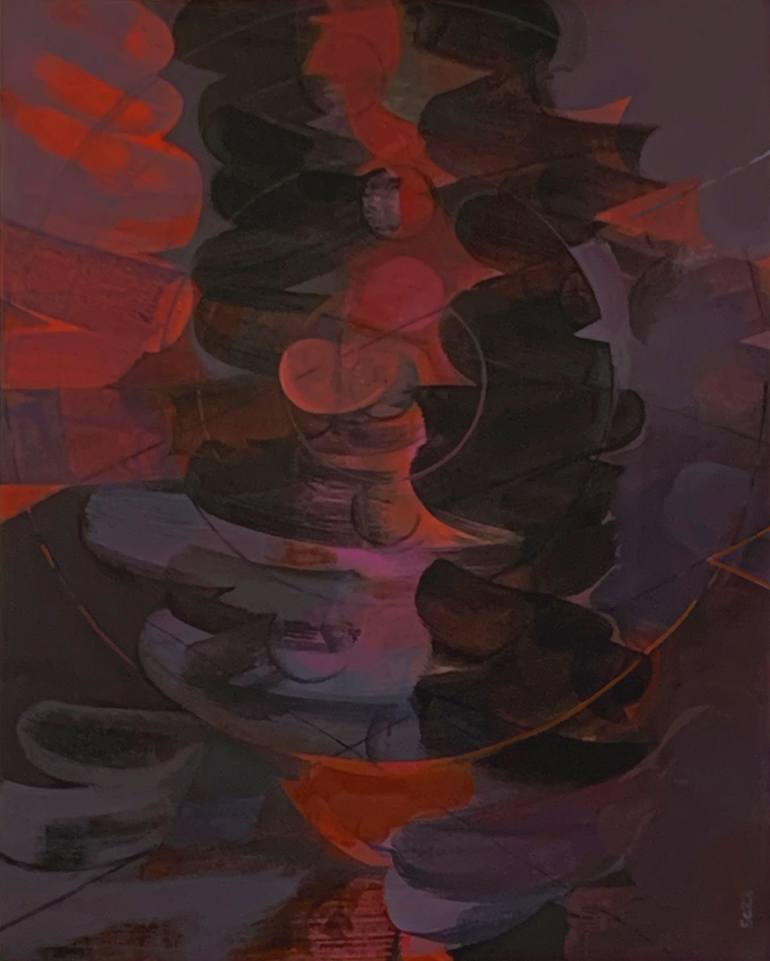 Intruders Painting by Susan Carson | Saatchi Art