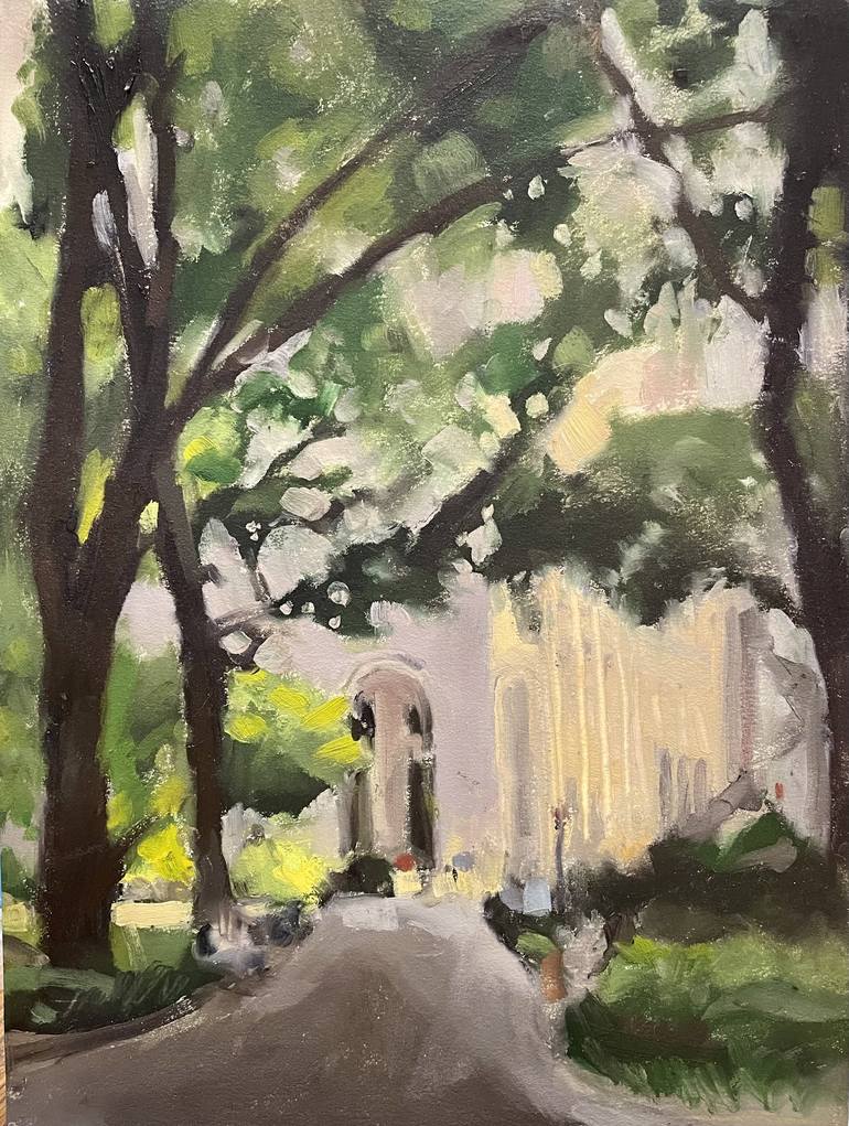 Madison Square Park - Metropolitan Life Building Painting by Kimberly ...