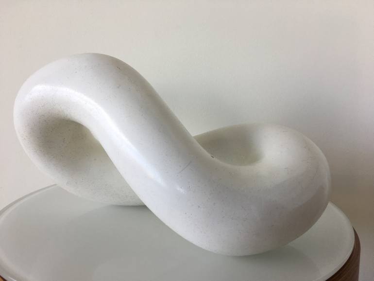 Abstract Figure Eight Sculpture by Peter Berman | Saatchi Art