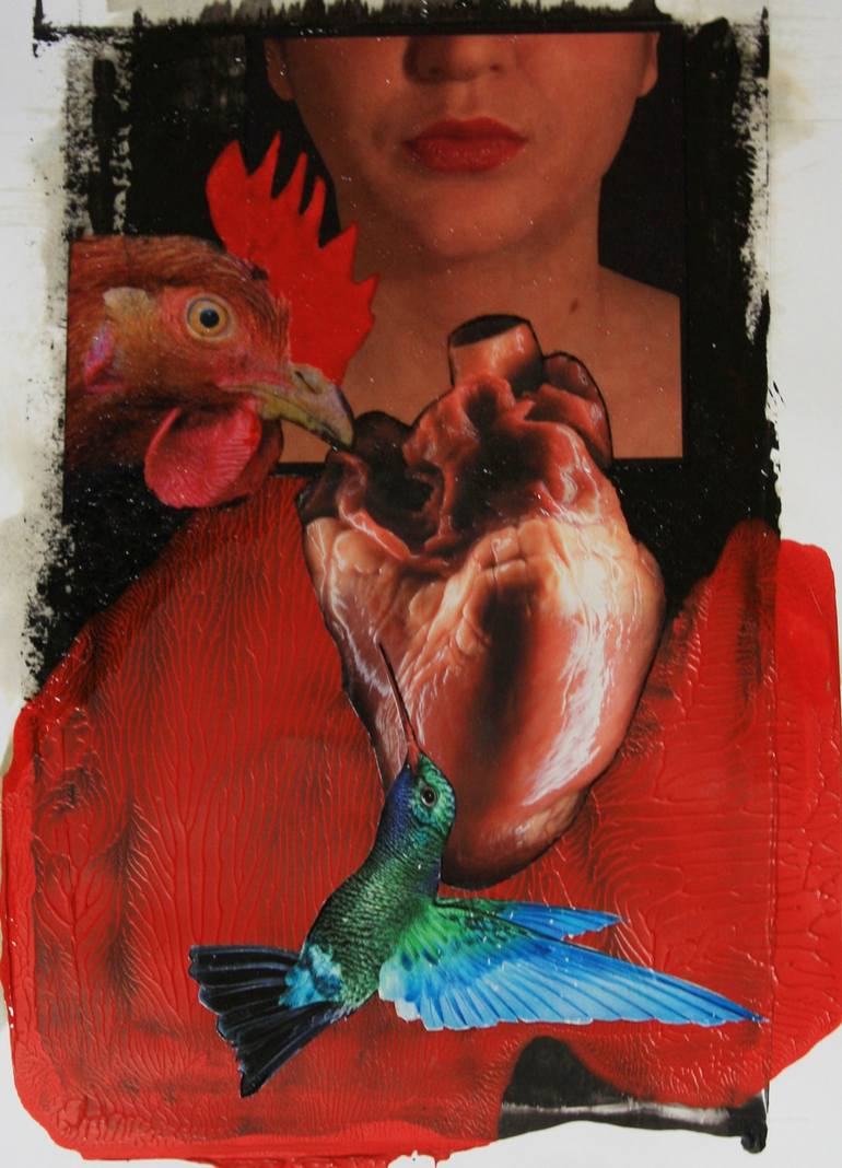 Vanitas,Vanity Collage by Sue Ross Skitt | Saatchi Art