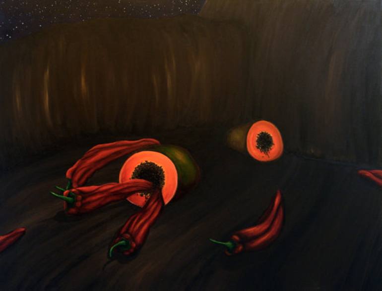 Pursuit Painting by April Dolan | Saatchi Art