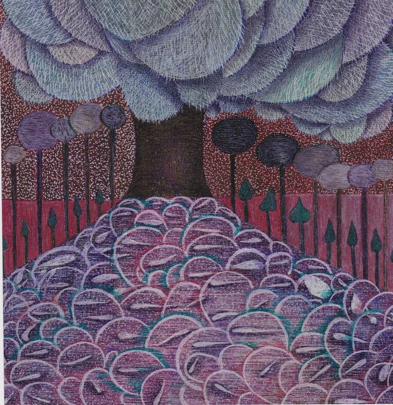 Abandonment Drawing by Rafia Butt | Saatchi Art