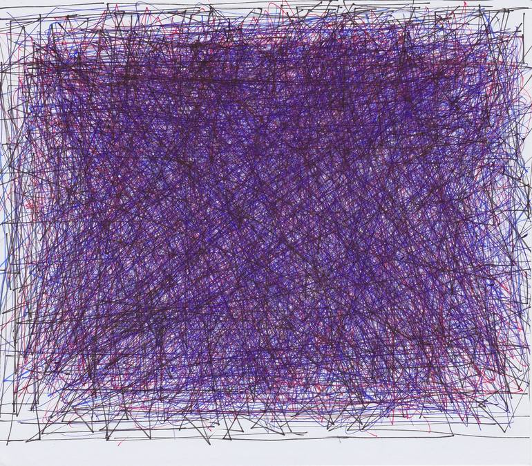 Absent-Mindedness Painting by Rafia Butt | Saatchi Art