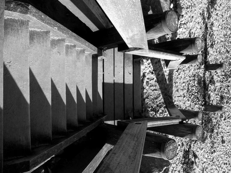 Beach Steps Photography by Bryn Martin | Saatchi Art