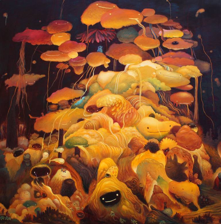 no 4 Painting by Adam Alaniz | Saatchi Art