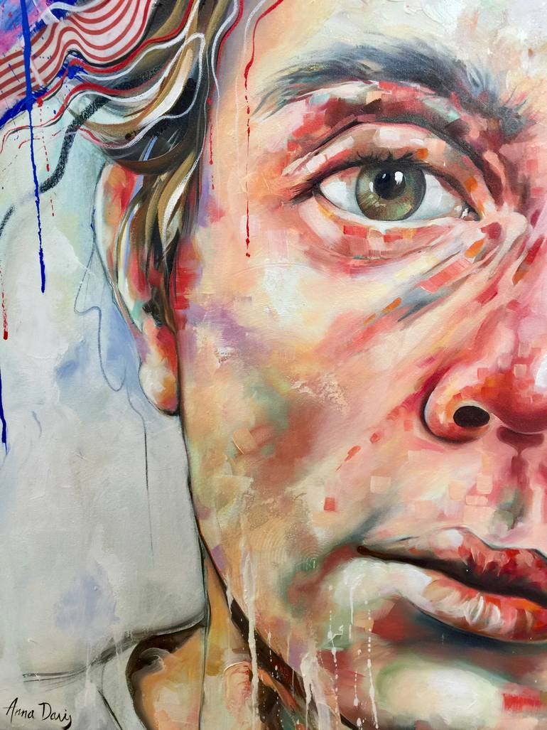 Zapped Painting by Anna Davis | Saatchi Art