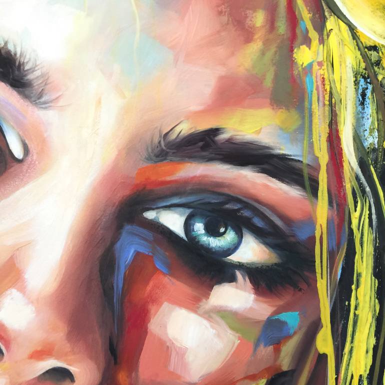 Zelda Painting by Anna Davis | Saatchi Art