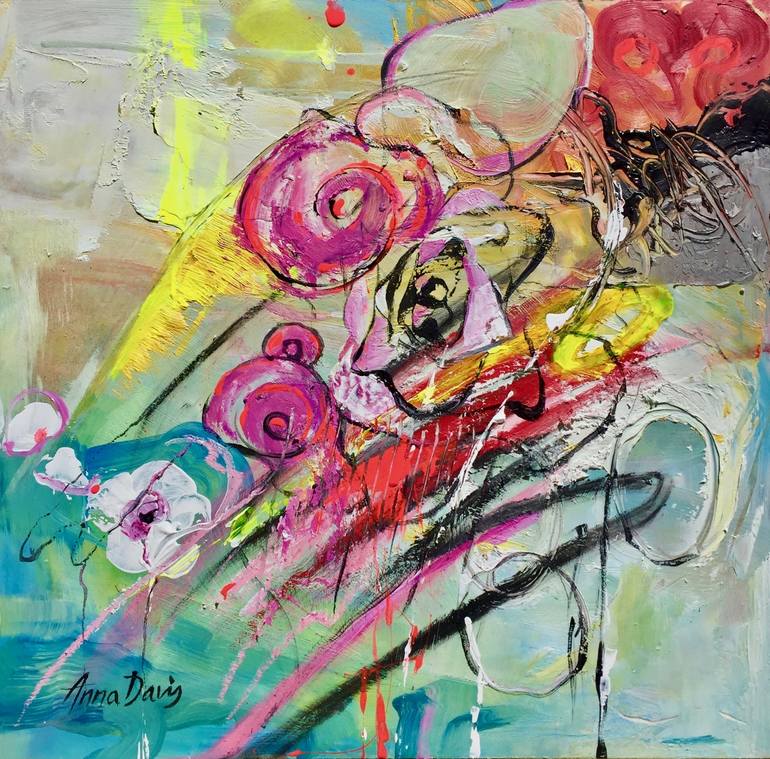 Euphoria Painting by Anna Davis | Saatchi Art