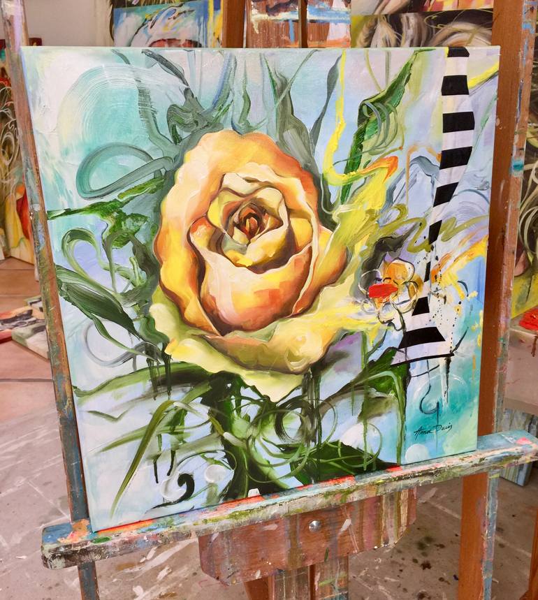 Bliss Painting by Anna Davis | Saatchi Art