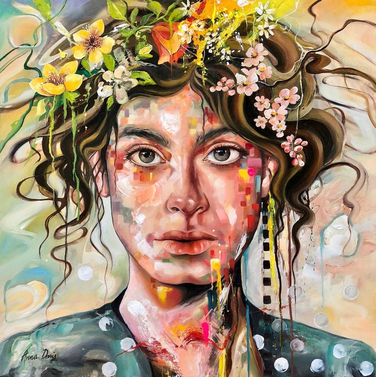 Paradise Painting by Anna Davis | Saatchi Art